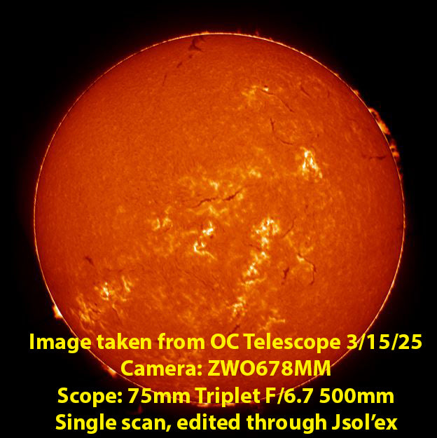 MLAstro SHG 700-Solar Telescope